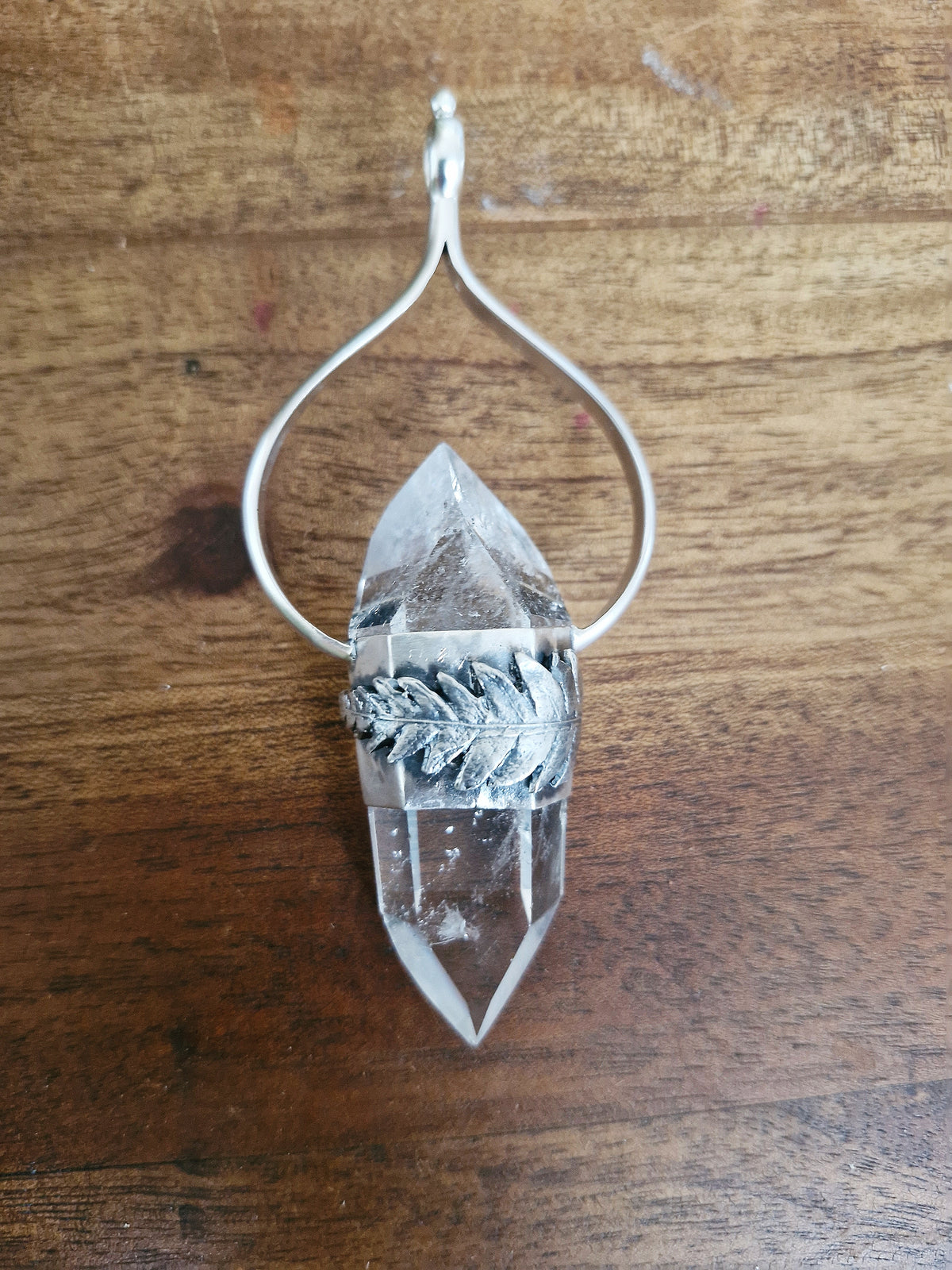 Ariah Fern Necklace | Botanical Stone